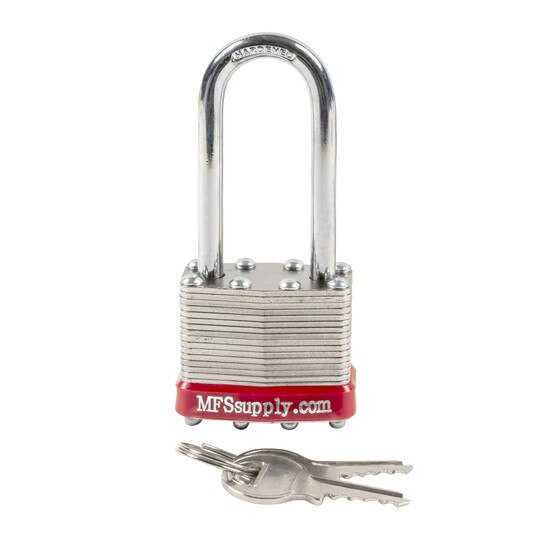 A802 40mm Padlocks|Long Shackle Padlocks|MFS Supply