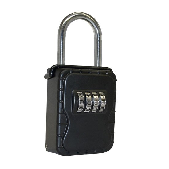 VaultLOCKS 3200 Lock Box 4-Digit Numeric Key Storage Lockbox Portable ...