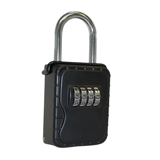 VaultLOCKS 3200 Lock Box 4-Digit Numeric Key Storage Lockbox Portable ...