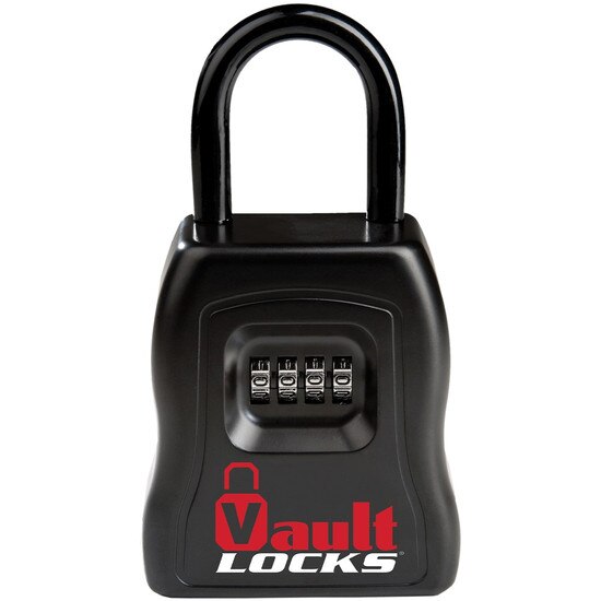 Large & Heavy Duty Lockbox 4-Digit Numeric Combination Portable & Secure